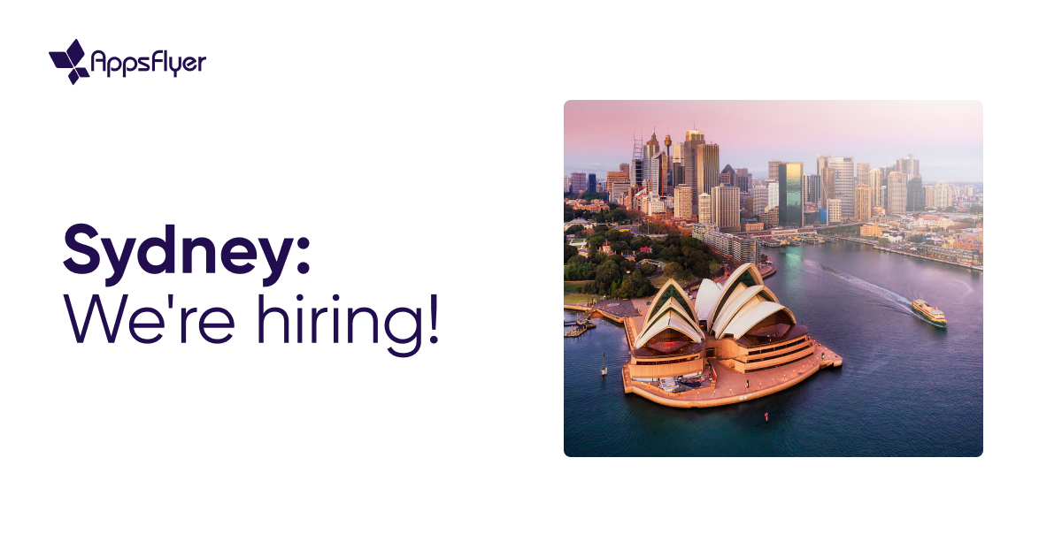 Career opportunities in Sydney | AppsFlyer